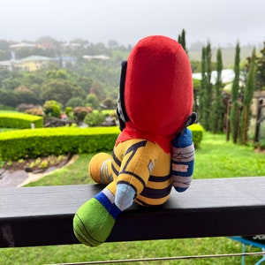 Rust Gift Game Hazmat Suit 8 Inch Premium Plushie for Decoration Setup ...