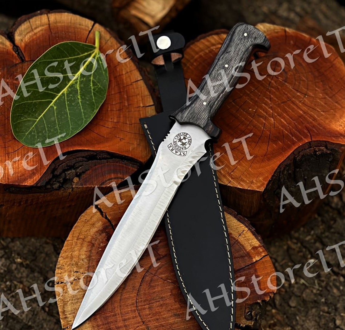 Leon Kennedy Knife Resident Evil 4 Handmade Jack-krauser Knife Spring ...