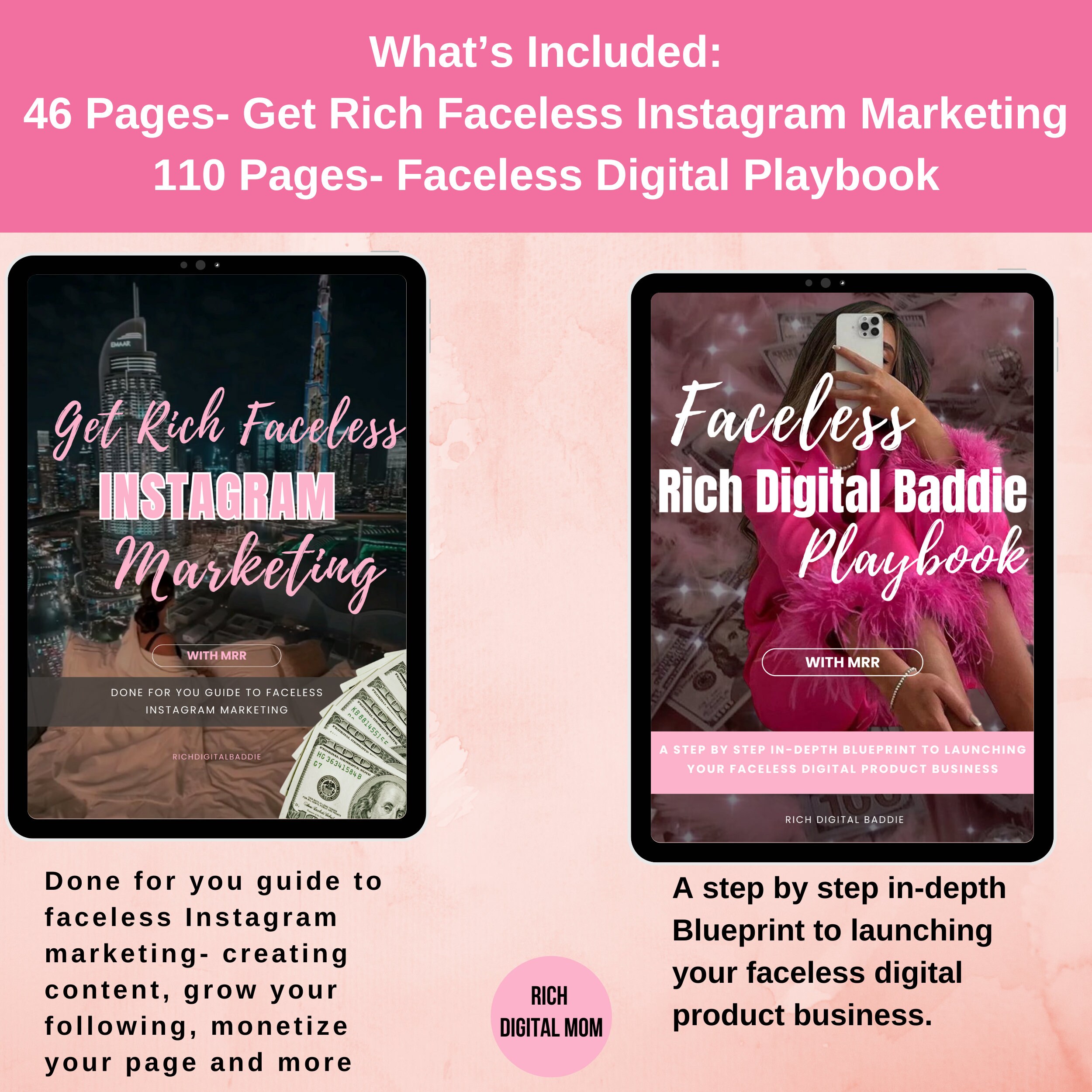 Faceless DFY Digital Product Library Mega Bundle, Faceless Digital ...