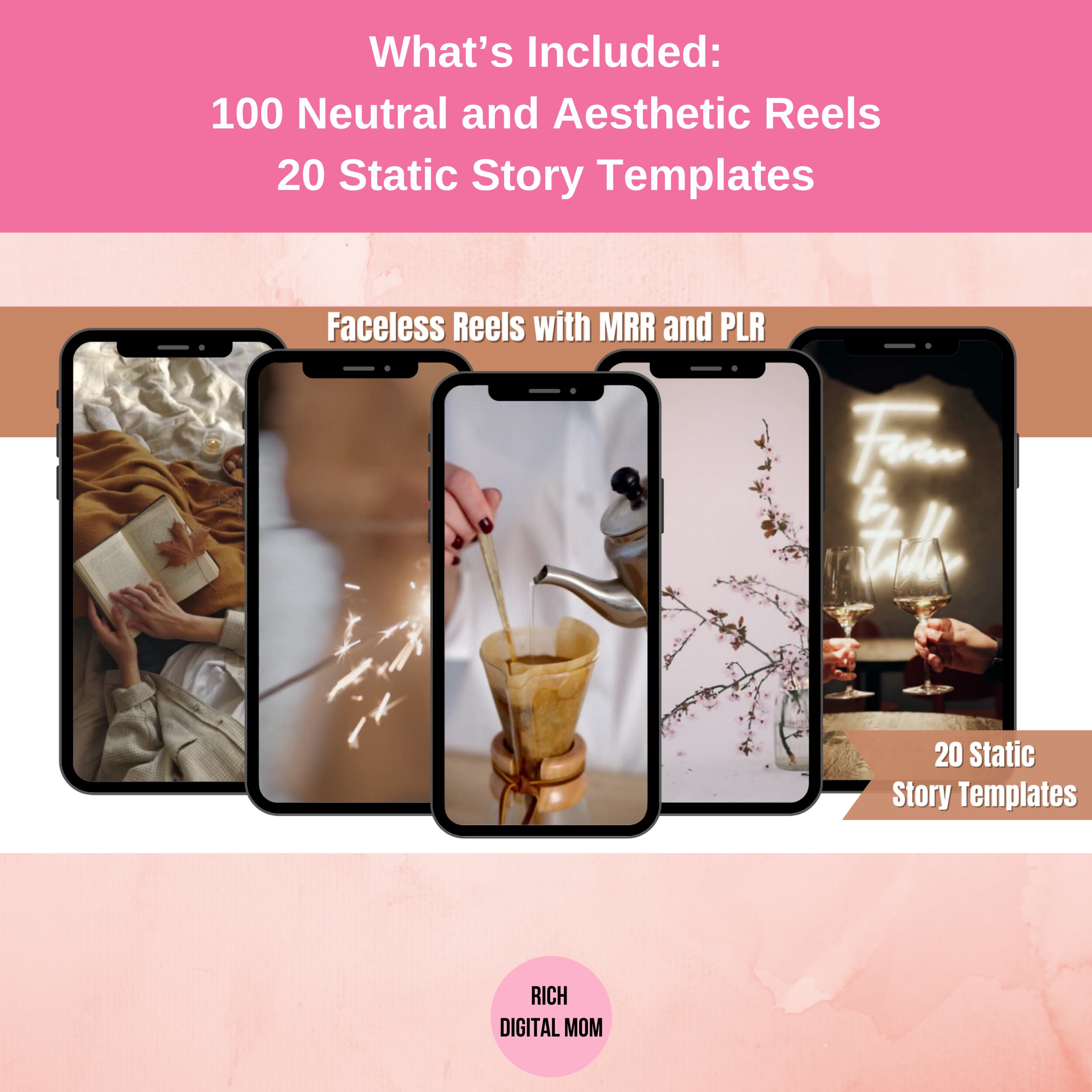 Faceless DFY Digital Product Library Mega Bundle, Faceless Digital ...