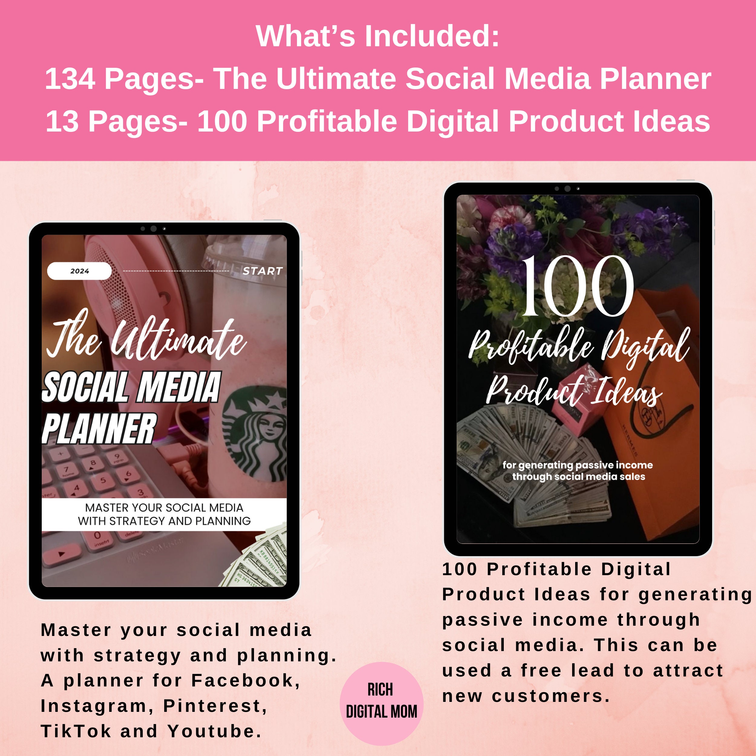 Faceless DFY Digital Product Library Mega Bundle, Faceless Digital Marketing With Right Resell ...