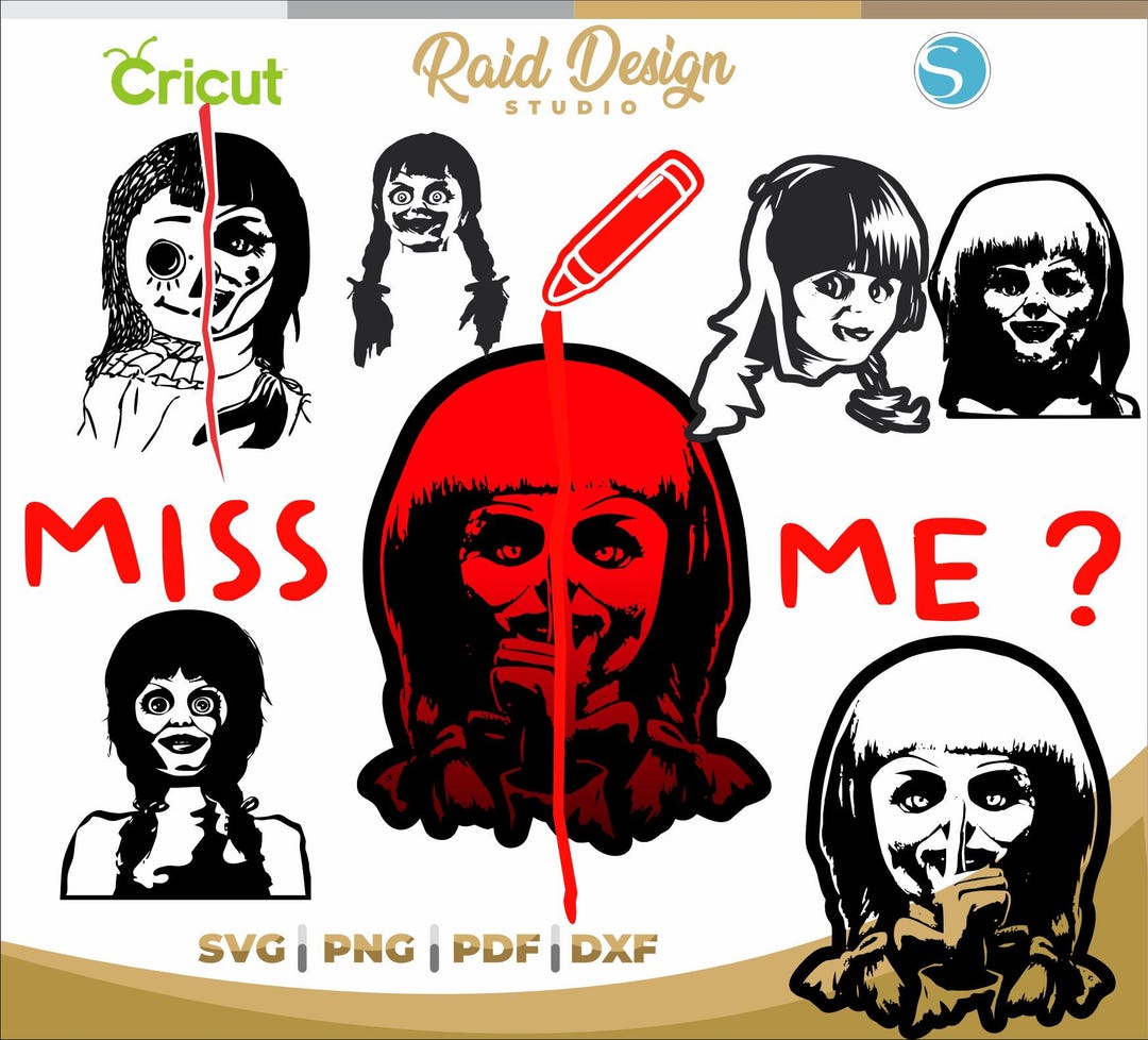 Annabelle Collection Svg, Great Gift for Hallowen, Annabelle's Phrase ...