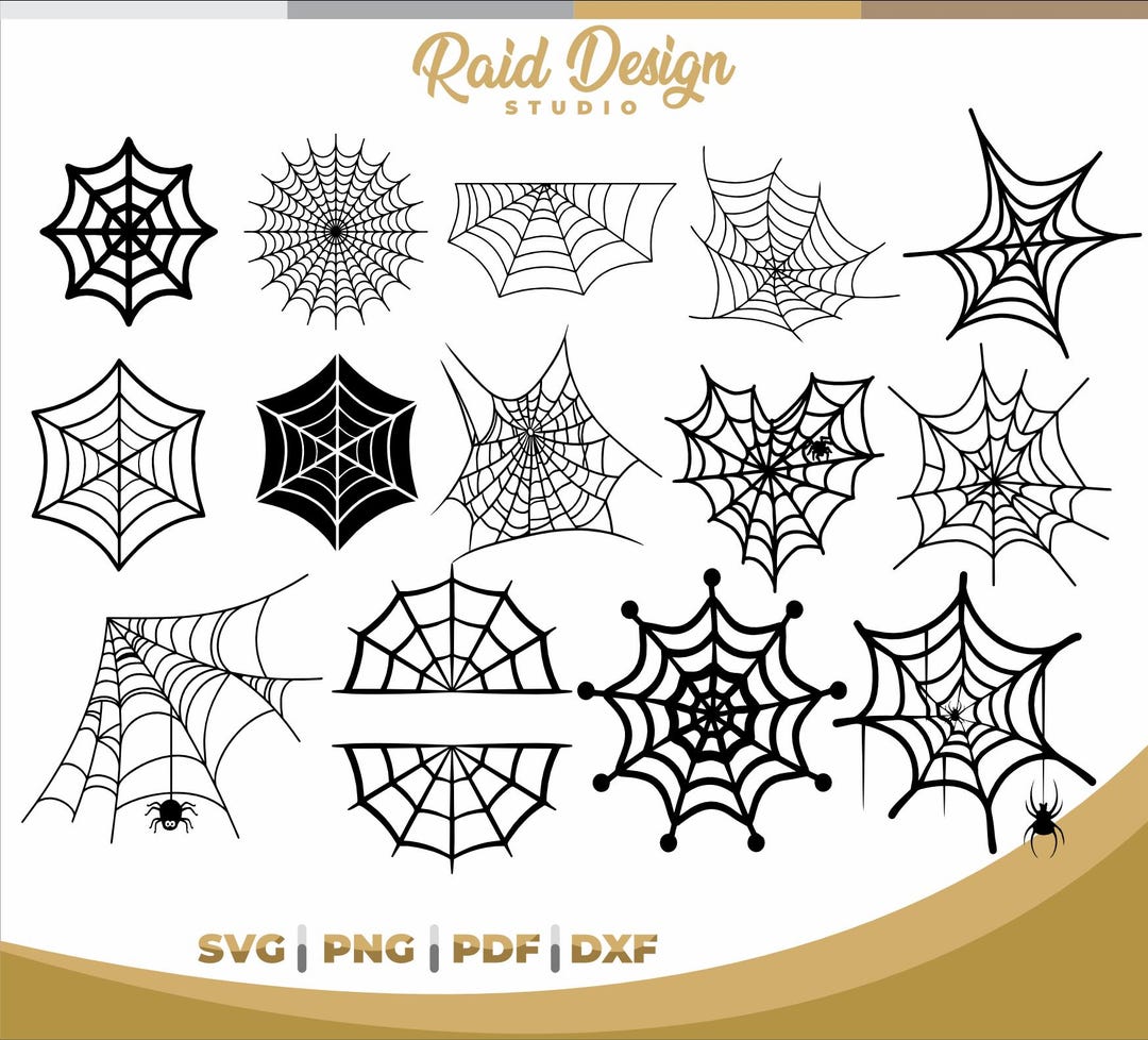 Spiderweb Svg Bundle, Spiderweb Svg Designs, Spiderwebart Deco for ...
