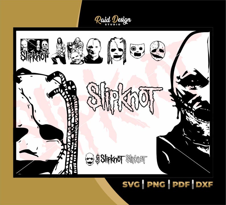 Slipknot Svg, Slipknot Svg Bundle, Design for Slipknot, Slipknot Pdf ...