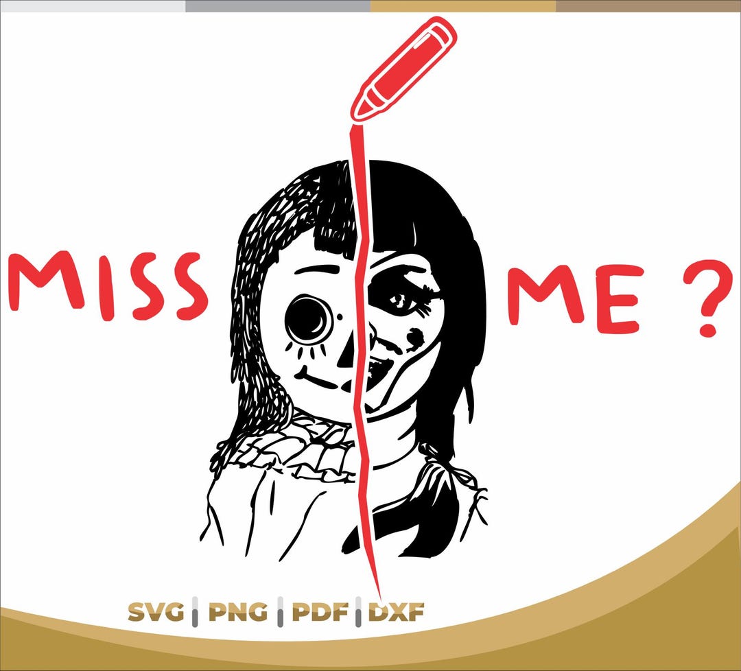 Conjuring Ideas, Horror Movie Doll for Printing, Annabelle Digital ...
