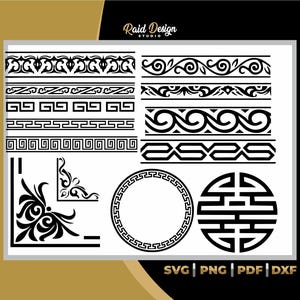 Chinese Patterns to Print, Chinese Circle Design, Chinese Pattern ...