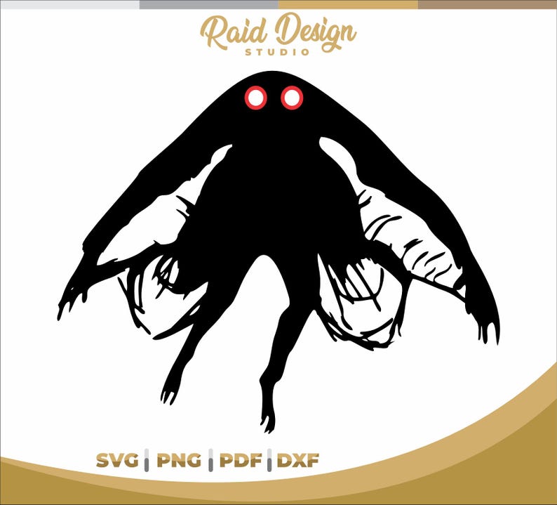 Mothman Vol. 1, the Legend of Mothman, First Mothman Collection, Svg ...