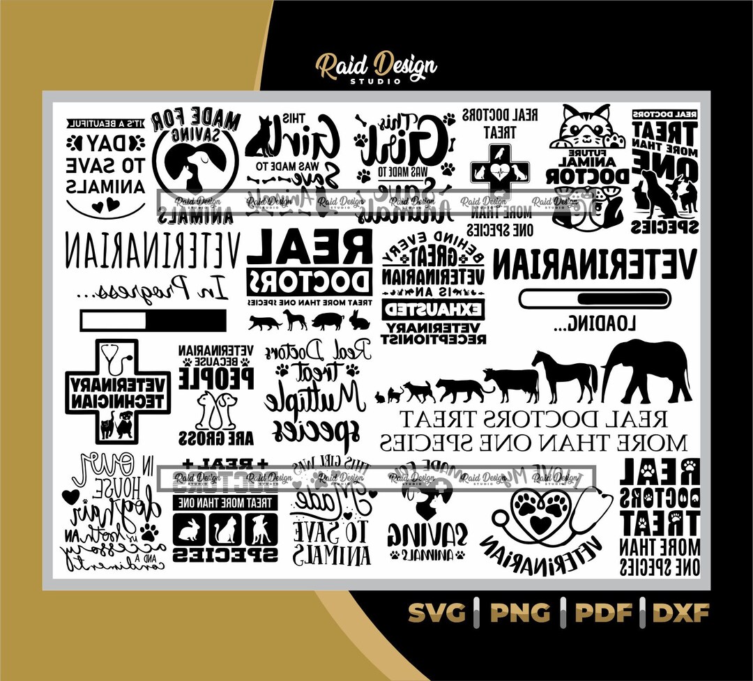 Veterinary Quotes for Printing, Fun Designs for Veterinarians, Cutting ...