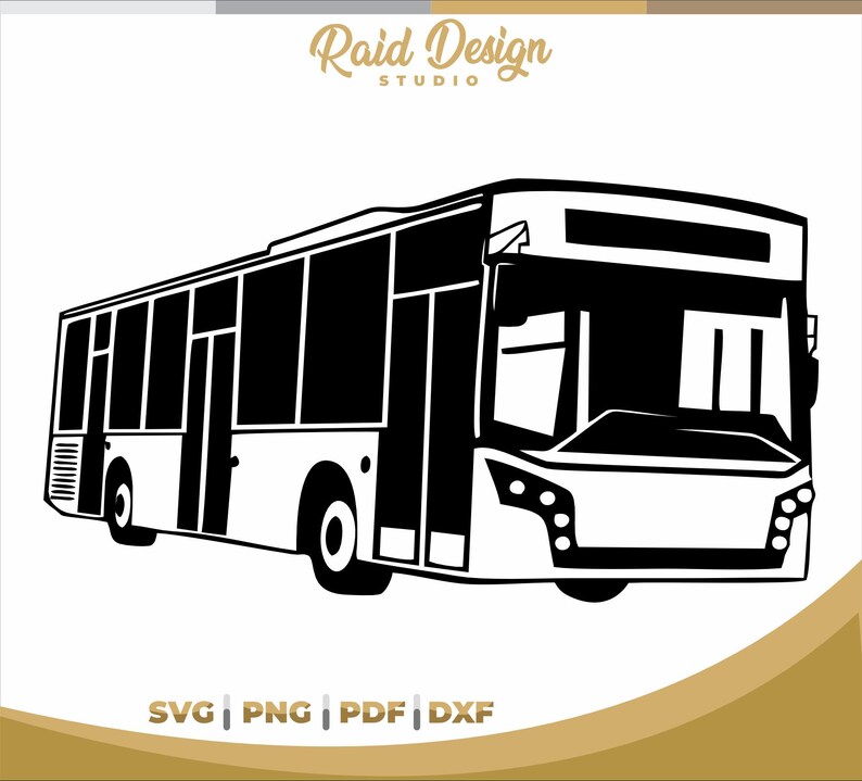City Bus Laser Cutting, City Bus Package for Printing, Travel Bus and ...
