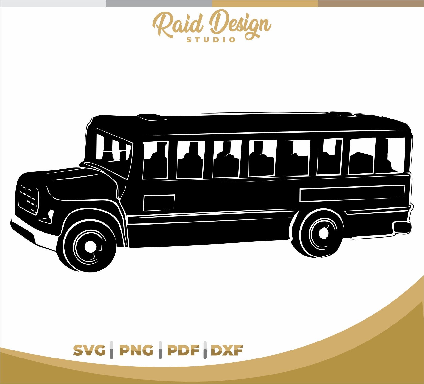 City Bus Laser Cutting, City Bus Package for Printing, Travel Bus and ...