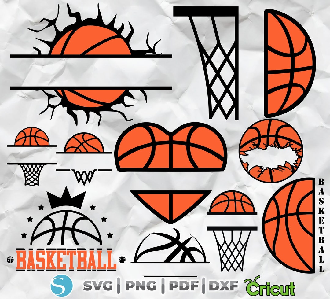 Basketball Monogram, Svg Monogram Sports, Name in the Monogram Basket ...