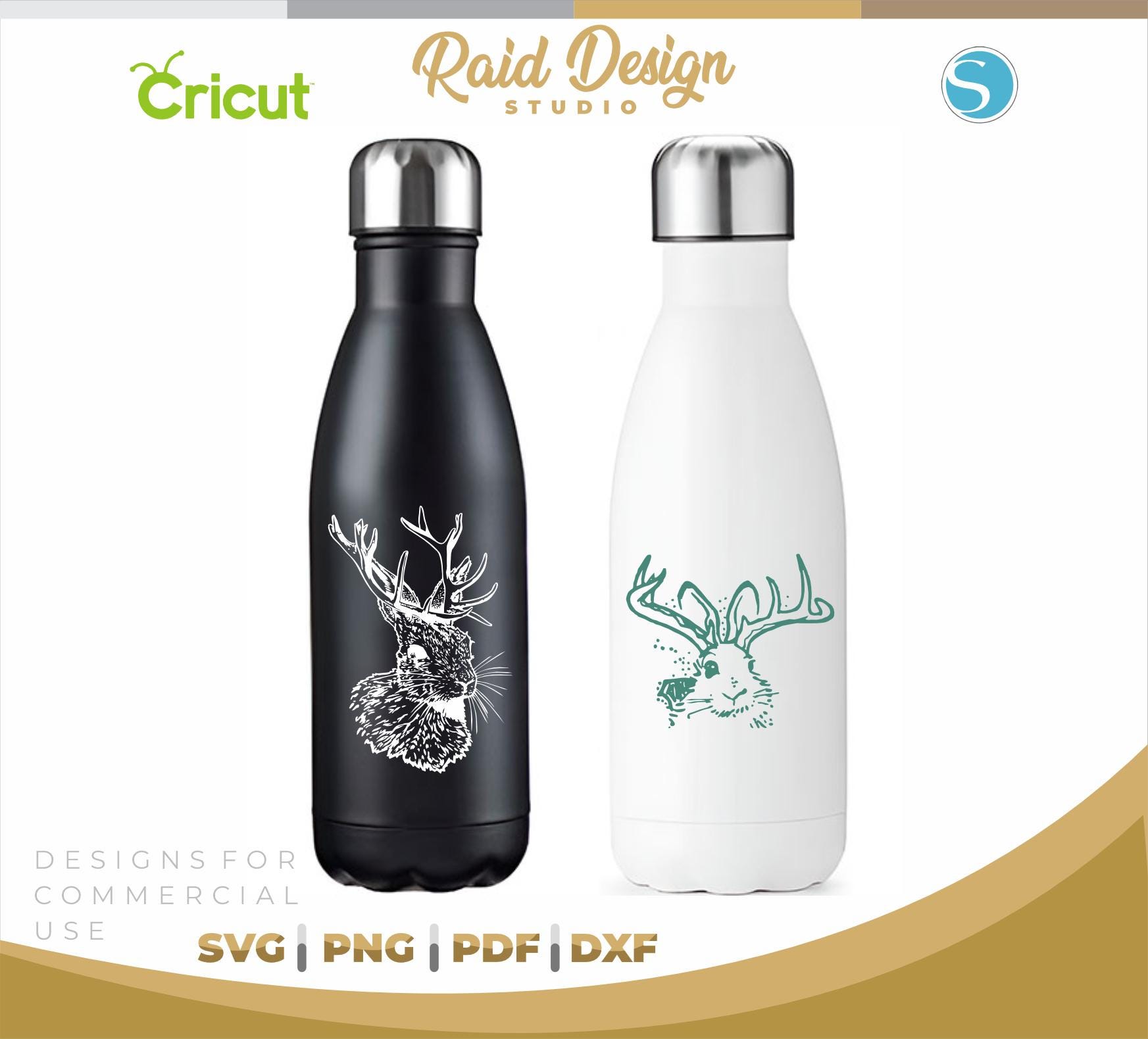 Jackalope Designs, Face of Jackalope, Png Cryptids Creatures, Jackalope ...