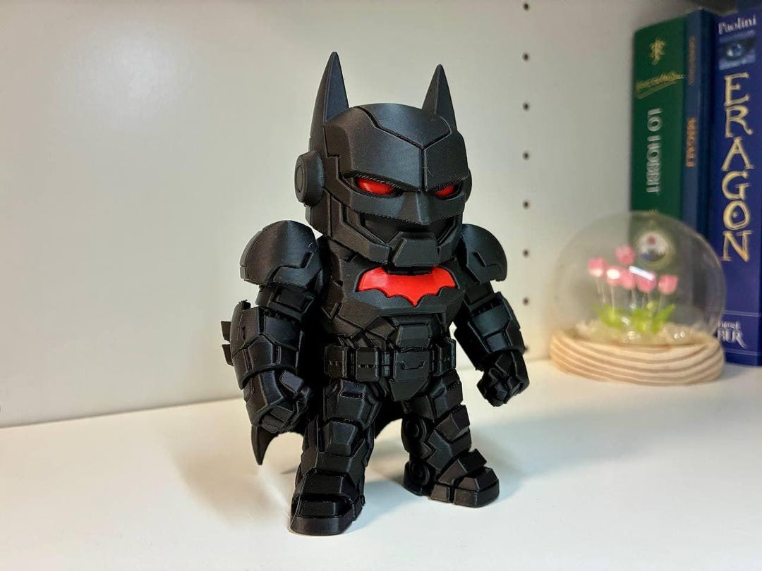 Dark Mech Knight STL File | 3D Printable Armored Warrior Figure | FDM ...
