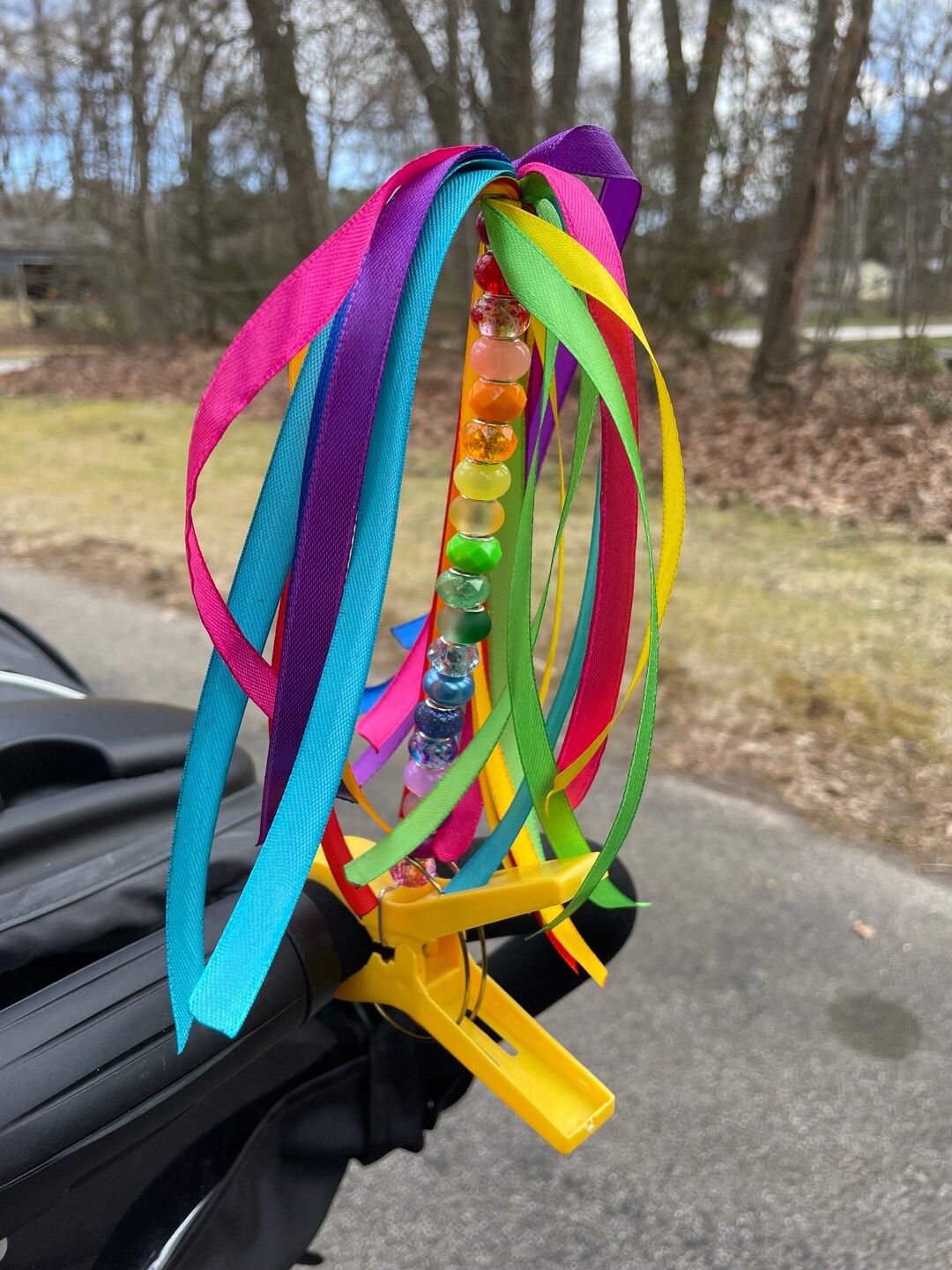 Stroller Flag - Rainbow - Etsy