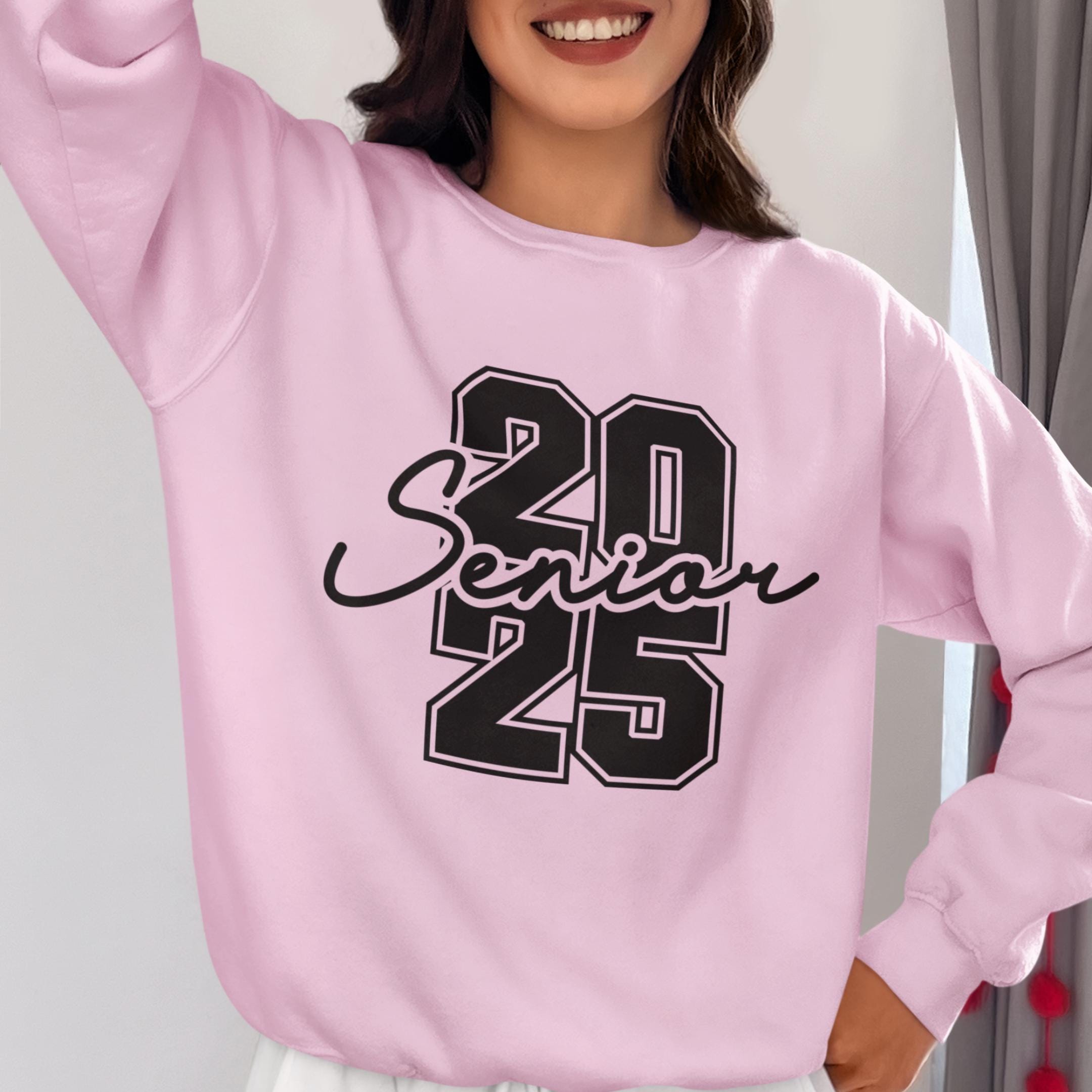 Senior 2025 Crewneck Sweatshirt - Graduation Gift, Class of 2025 Hoodie ...