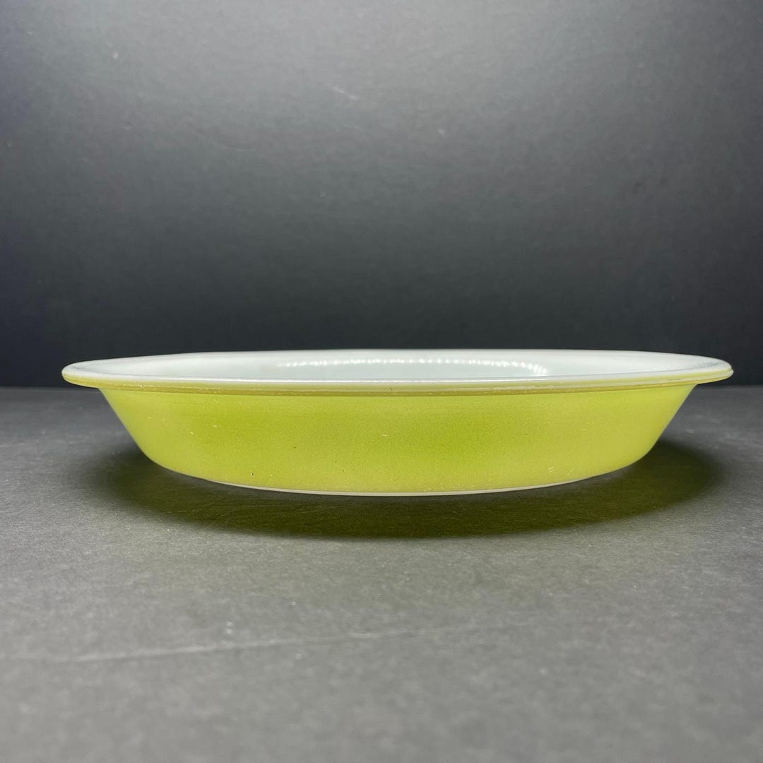 PYREX Lime Green Pie Pan/plate Style 209 Vintage Retro Kitchen - Etsy