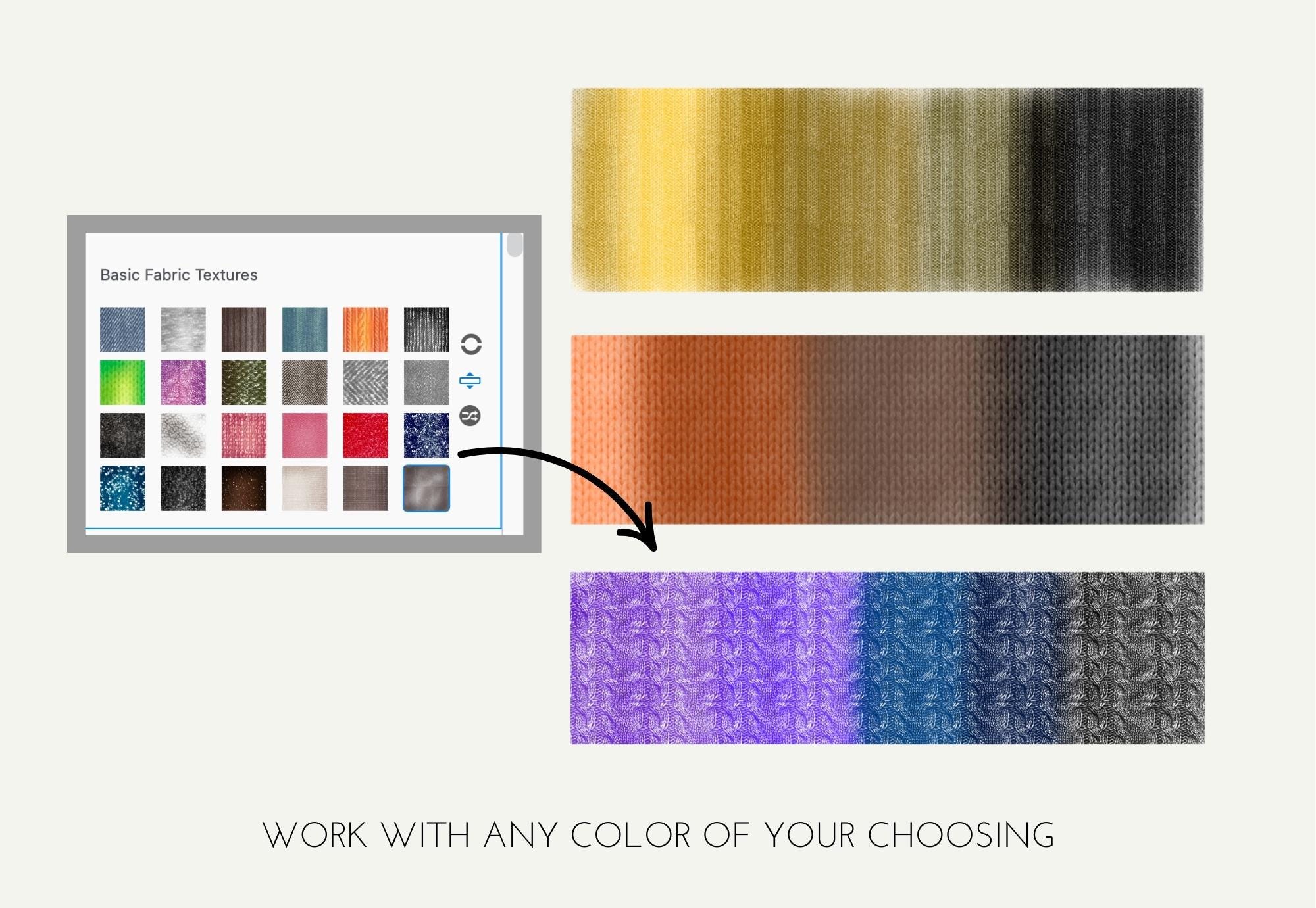 24 Fabric Texture Brushes for Digital Fashion Design - Autodesk ...