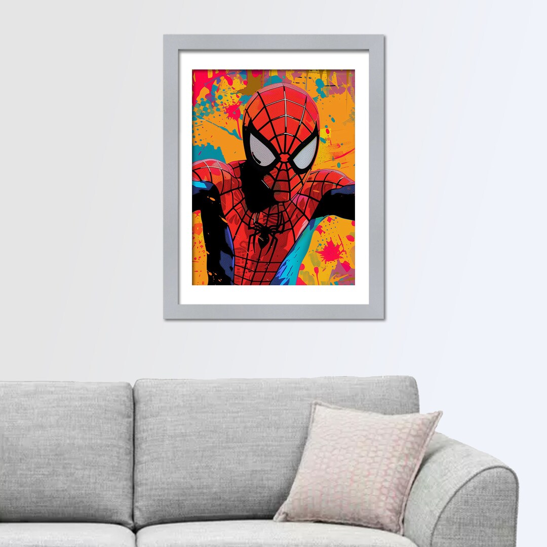 Spider-man Pop Art - Etsy