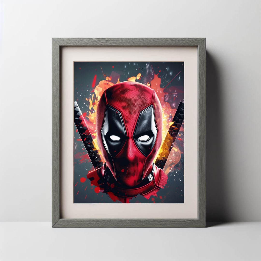 Deadpool Pop Art - Etsy