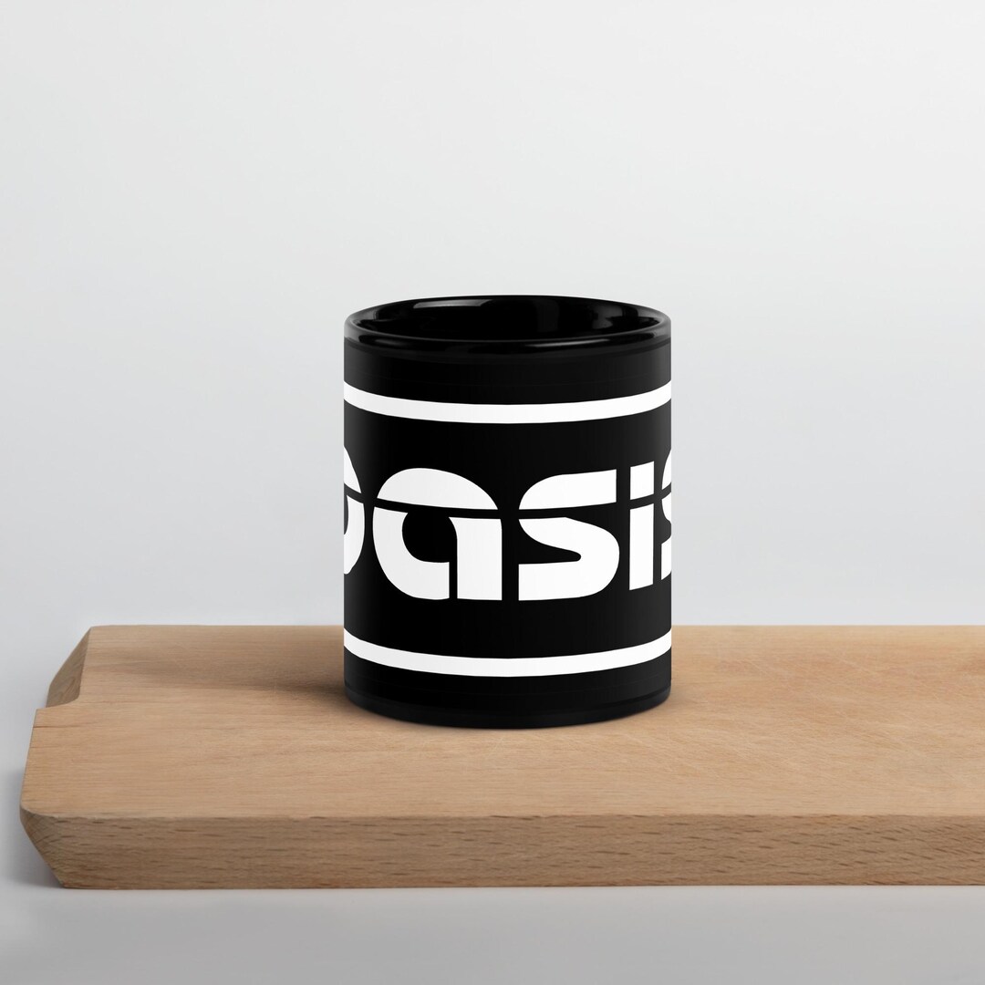 Oasis Logo Mug 2000s Era - Standing on the Shoulder of Giants - Etsy