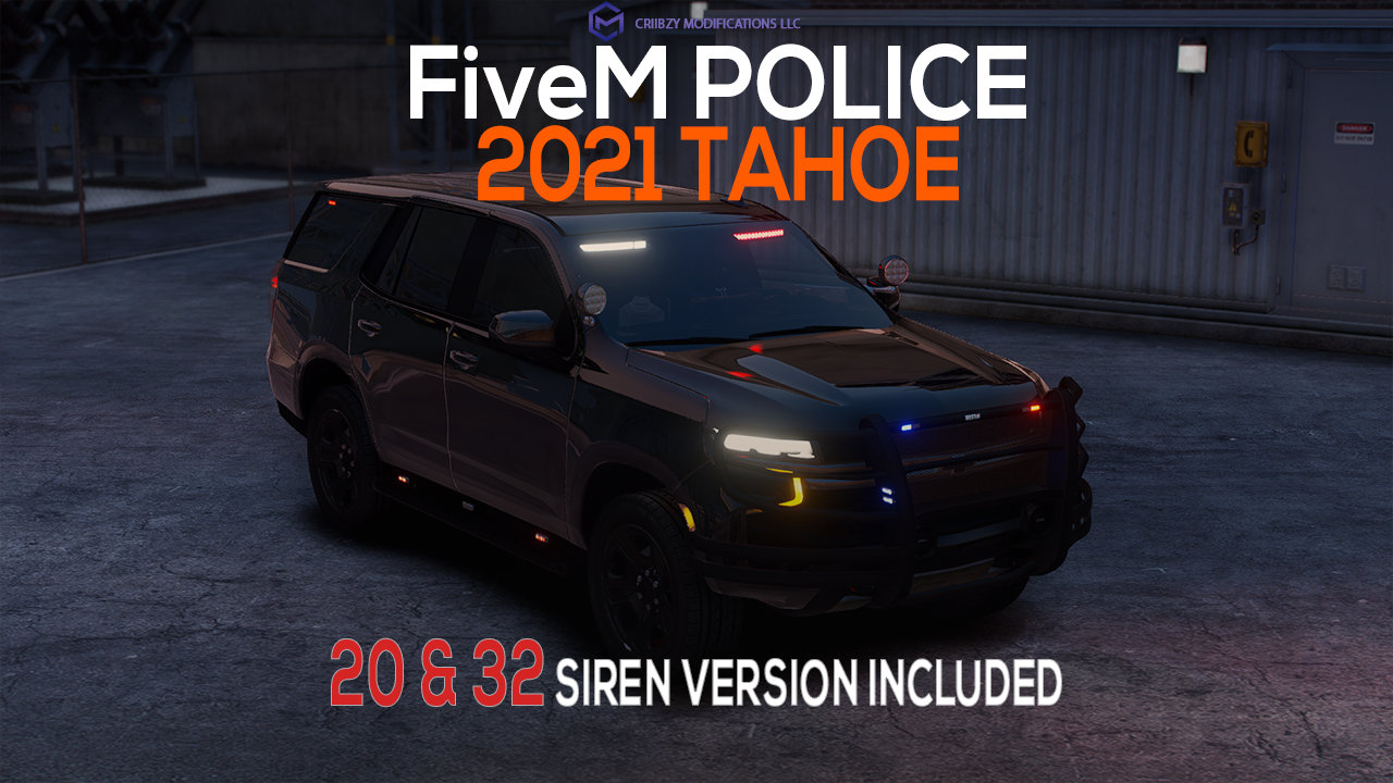 Fivem Unmarked 2021 SUV for Fivem & LSPDFR Fivem Ready Optimized Low ...