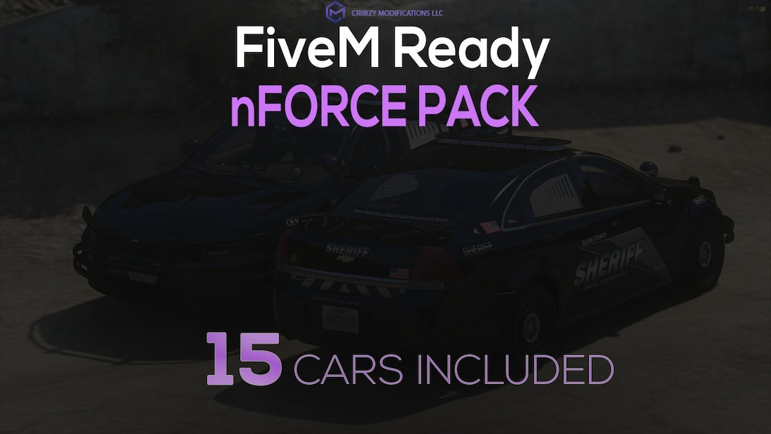 Sheriff Nforce Pack for Fivem & GTA5 LSPDFR POLICE CARS Fivem Ready ...