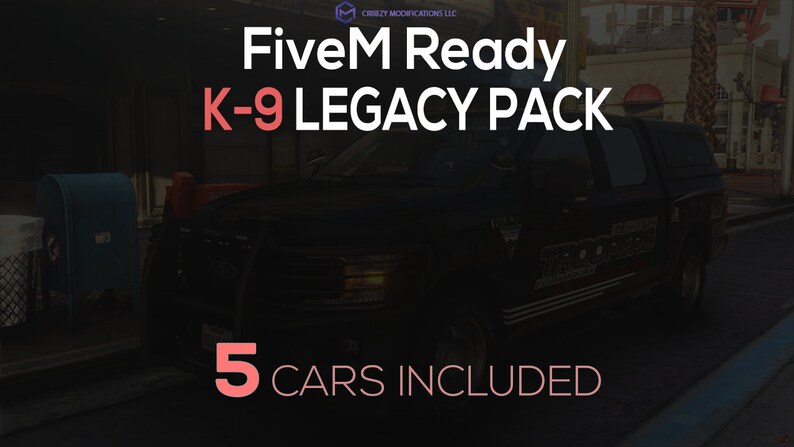Police K-9 Legacy Pack for Fivem & GTA 5 LSPDFR Fivem Ready Optimized ...