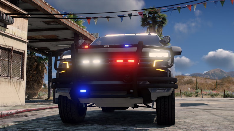 Fivem Unmarked 2021 Tahoe for Fivem & LSPDFR Fivem Ready Optimized Low ...