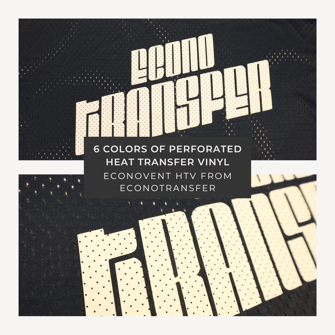 Vent Hole Heat Transfer Vinyl 12 to 82 Feet X 20 econovent HTV From ...