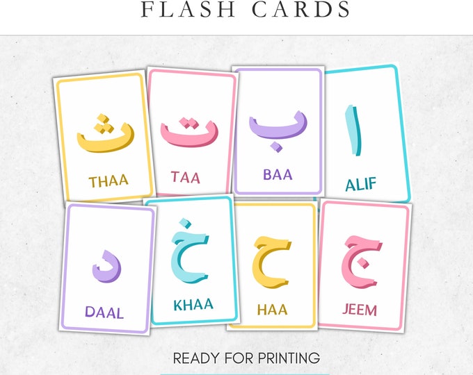 80 Arabic Animal Tracing Flashcards, الحيوانات, Alif Baa Taa, Arabic ...