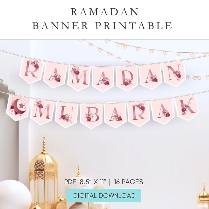 Printable Ramadan Sign - Etsy UK