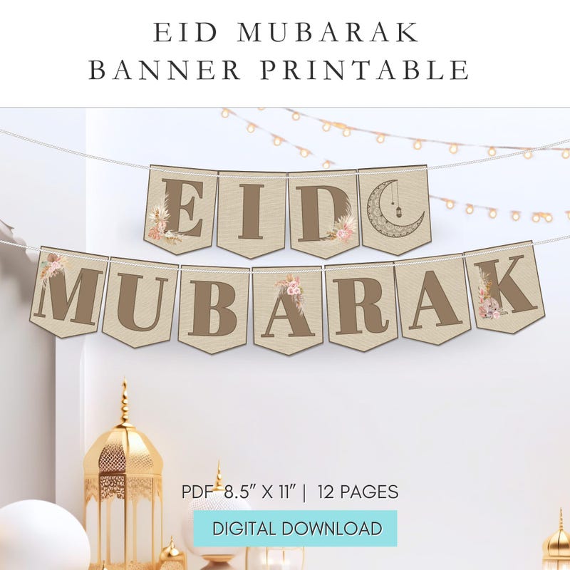 Eid Banners - Etsy UK