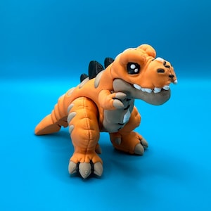 3D Printed stuffed T-rex Figure - Etsy