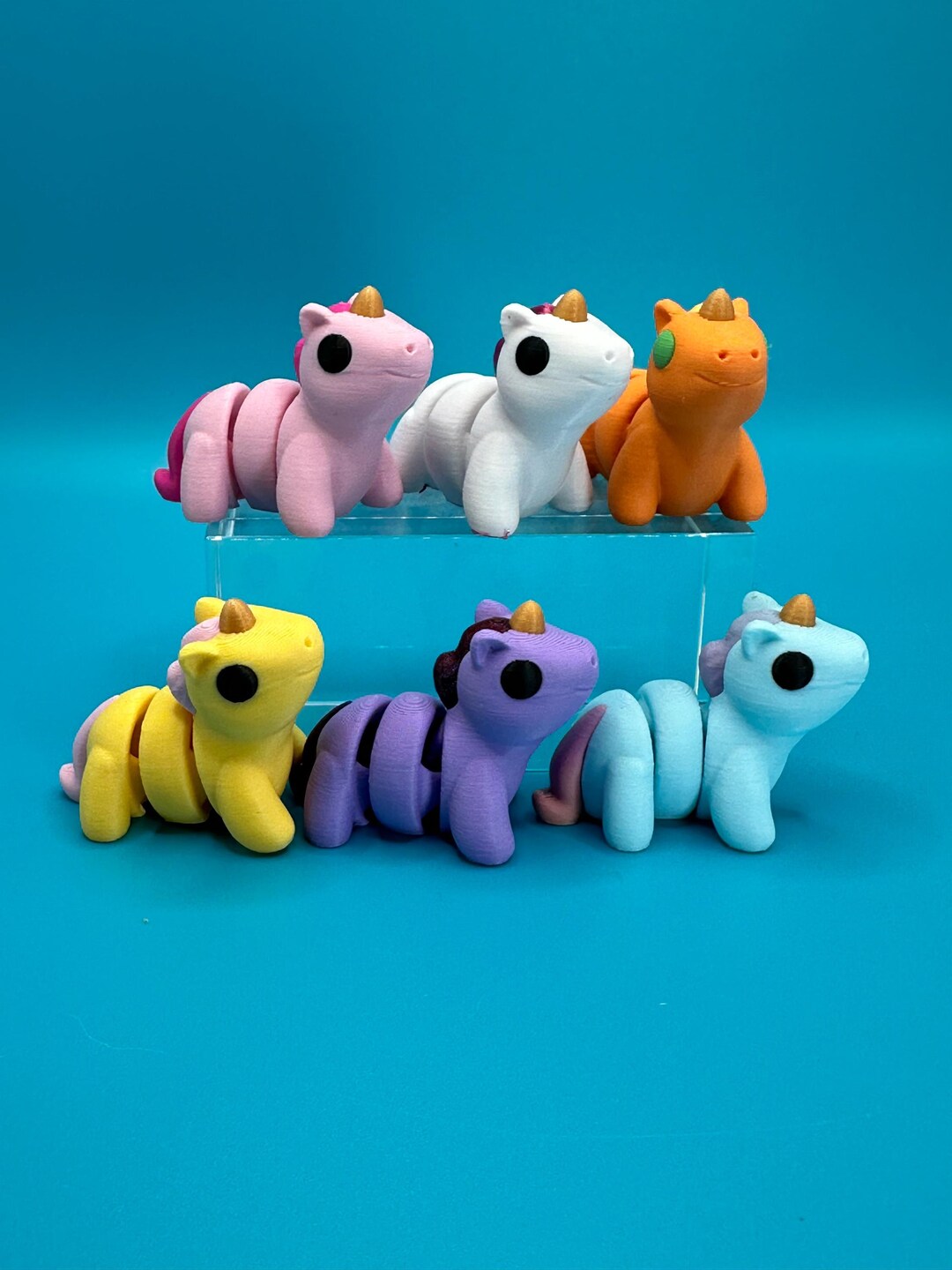 Cute Mini Unicorn Set | 3D Printed | MLP - Etsy