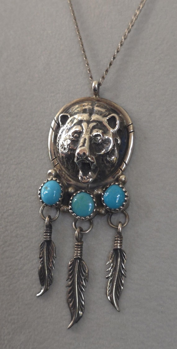Vintage “navajo” sterling silver - Gem