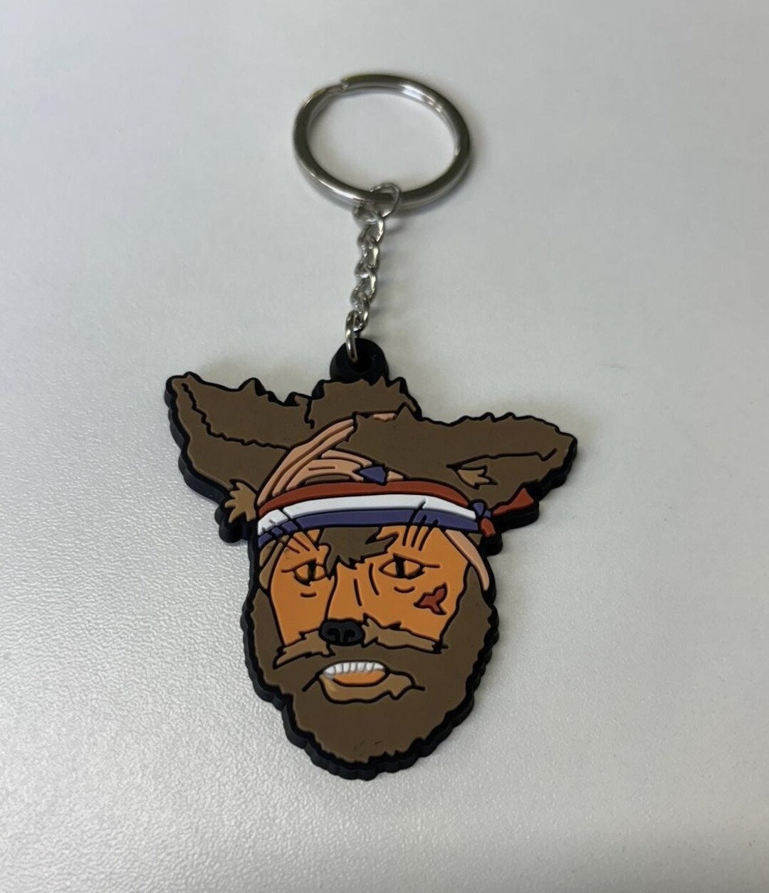 The Mighty Boosh Crack Fox Key Ring - Etsy