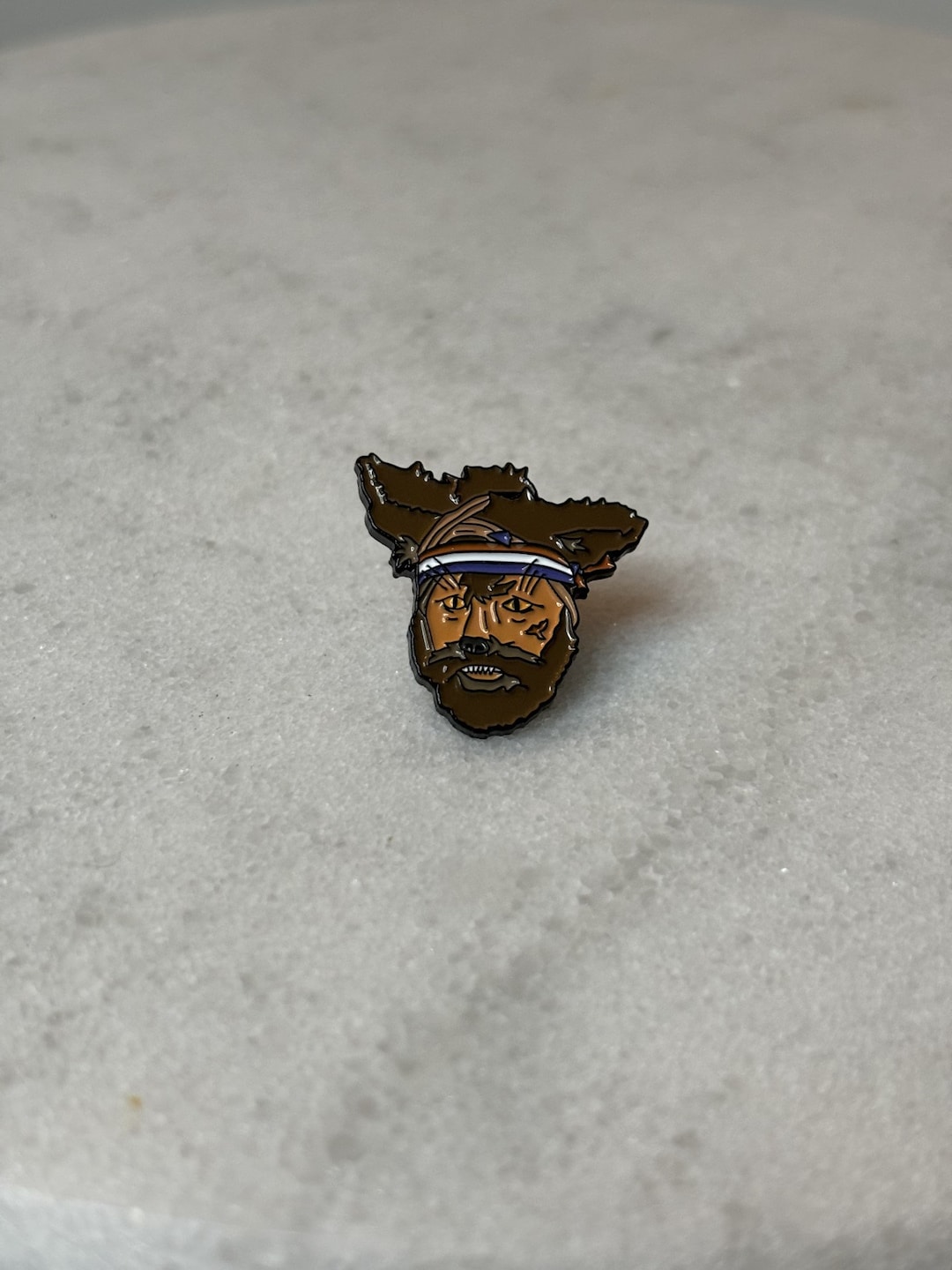 The Mighty Boosh Crack Fox Pin - Etsy