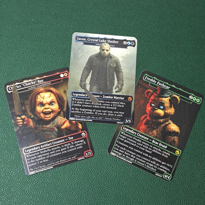 Halloween Horror Nights MTG Proxy Set – Custom Magic the Gathering ...