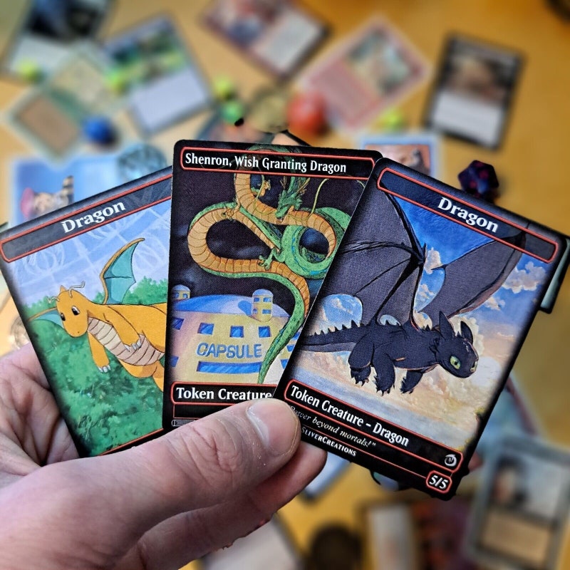 Httyd Deck of Dragons Cards - Etsy