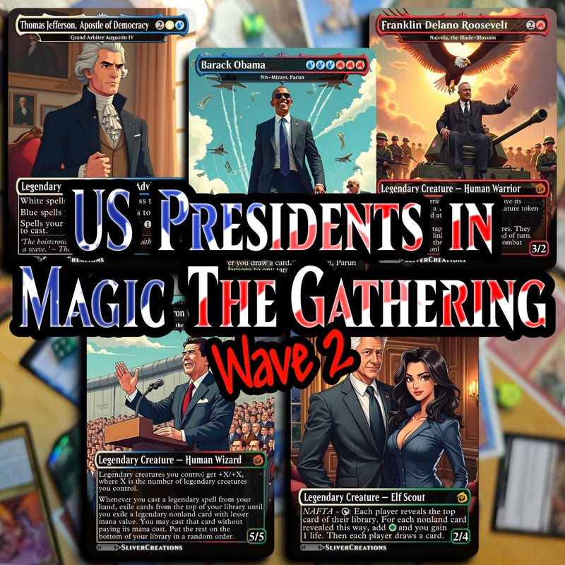President Trump Trading Cards - Etsy