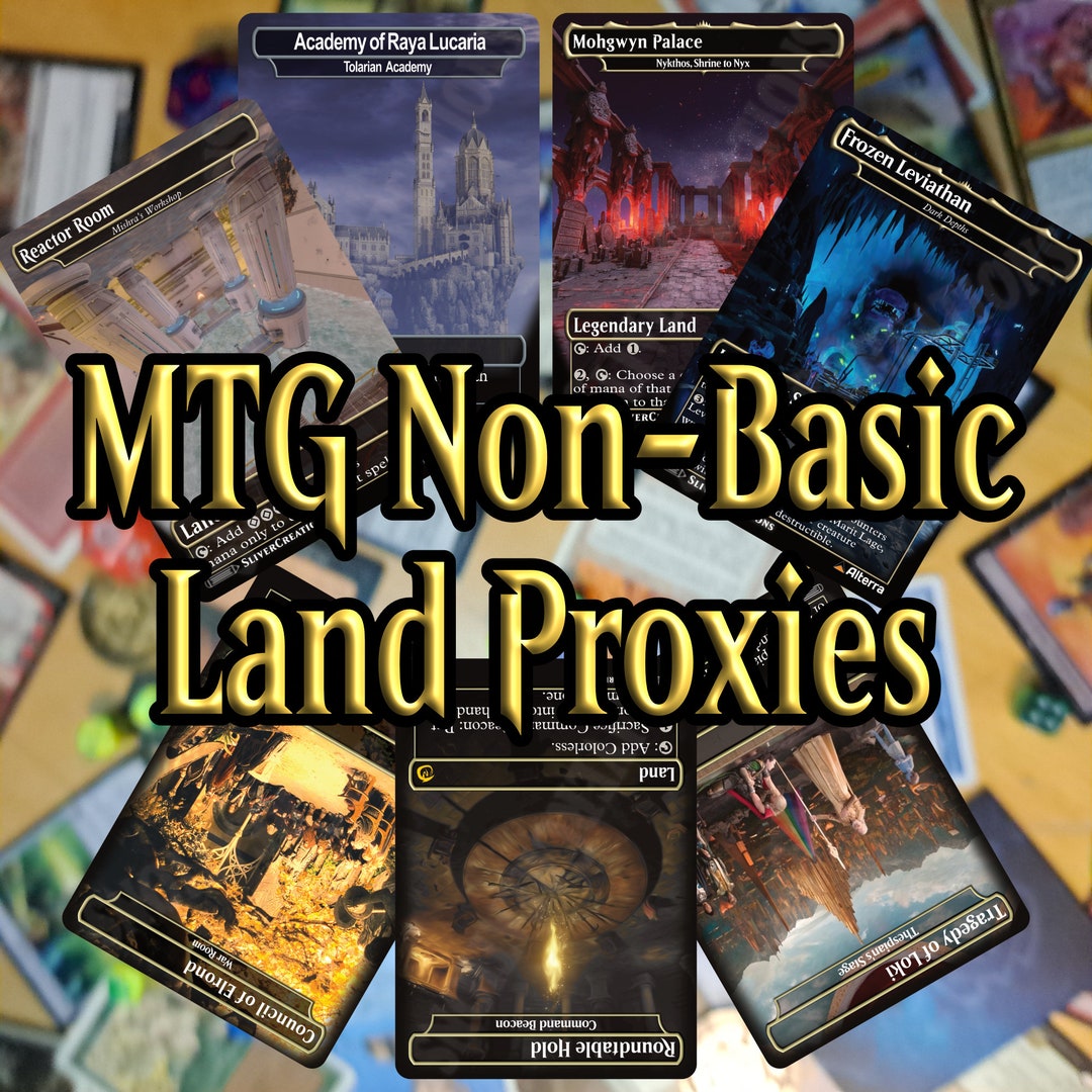 Slivercreations MTG Non-basic Lands [subnautica, MCU, Soulslikes, LOTR ...