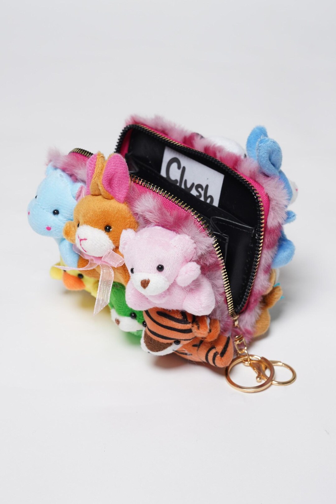 Compact Wallet Mini Stuffed Animal Soft Adorable Plushie Adorable - Etsy