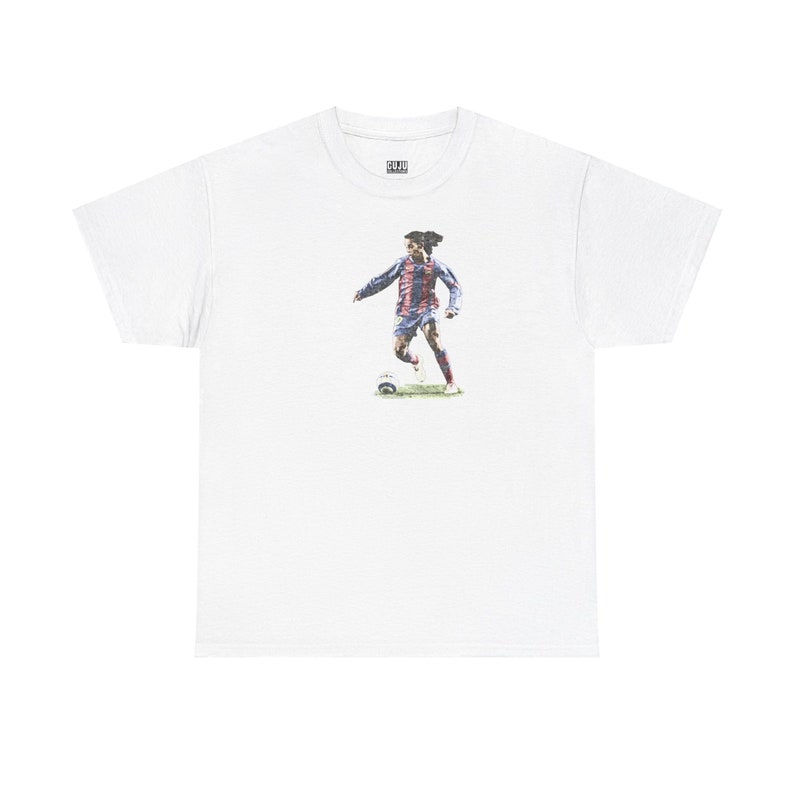 Ronaldinho Brazilian Unique Football Player Loose Crew Neck Cotton T ...