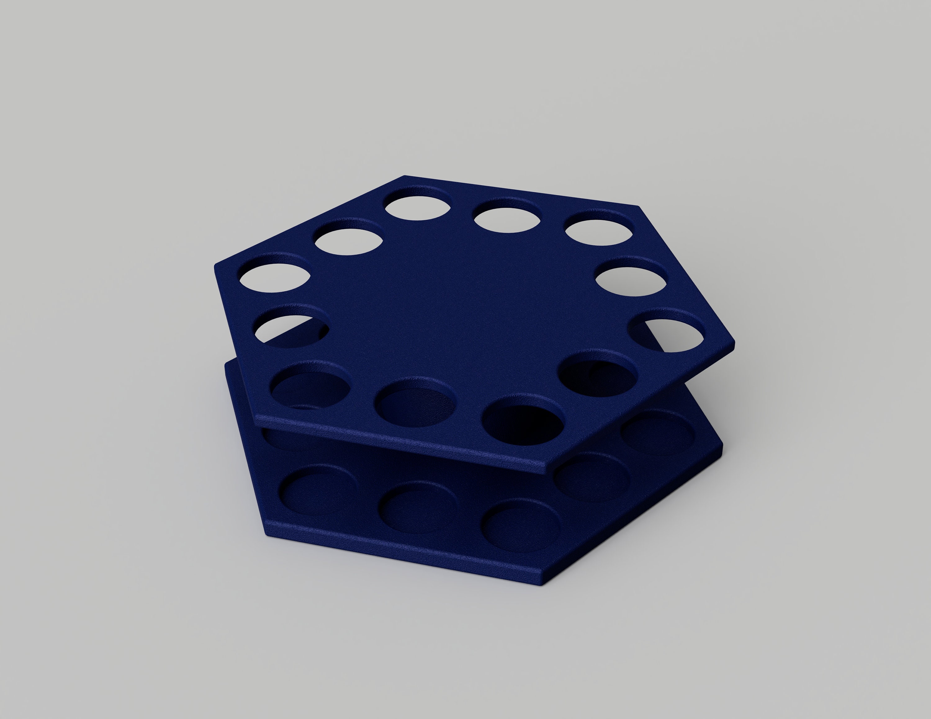 Hexagon Plastic Test Tube Rack, Vial Holder Fits 12mm Test Tubes - Etsy