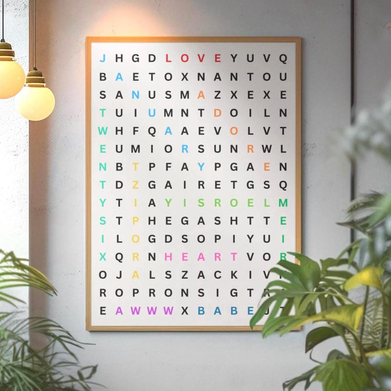 Custom Word Wallpaper - Etsy