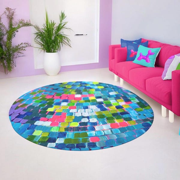 Funky Rug - Etsy