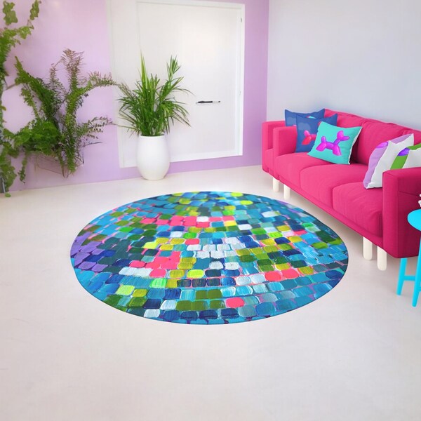 Funky Rug - Etsy