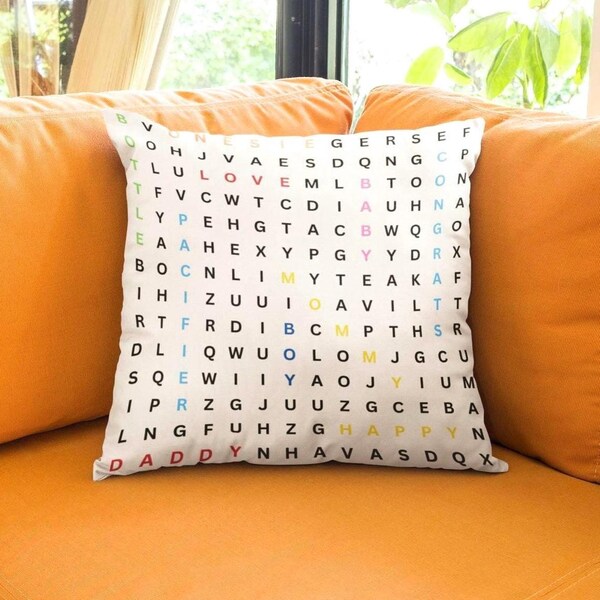Word Pillows - Etsy
