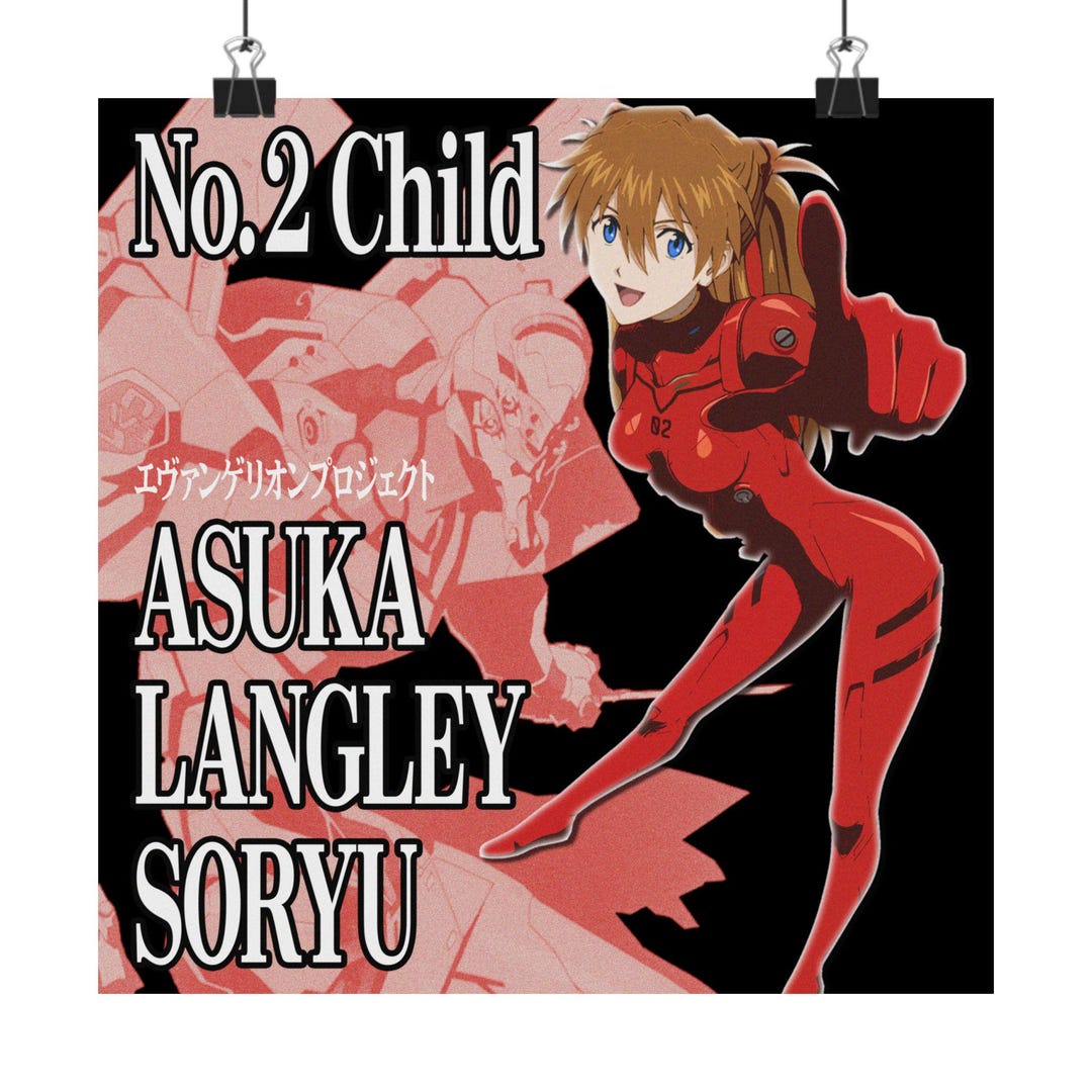 Asuka Langley Soryu (evangelion) | Asuka Poster, Anime Poster ...