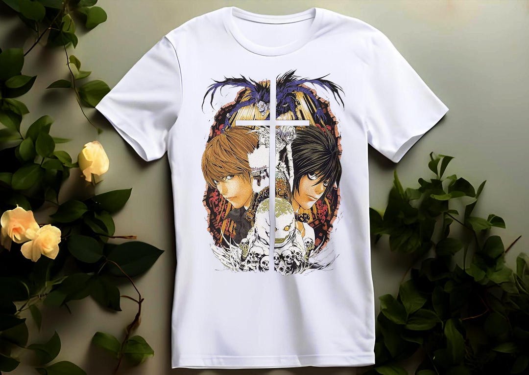 Death Note "cross" Shirt | Goth Shirt, Anime Shirt, Artwork Shirt ...